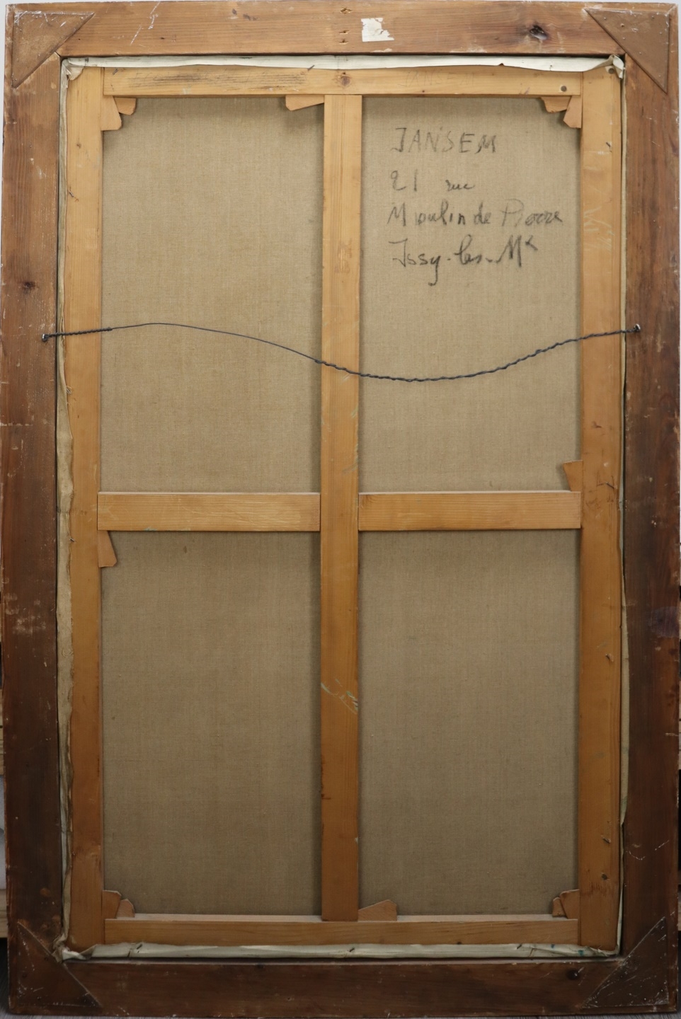 Jean Jansem | Large oil on canvas | MutualArt