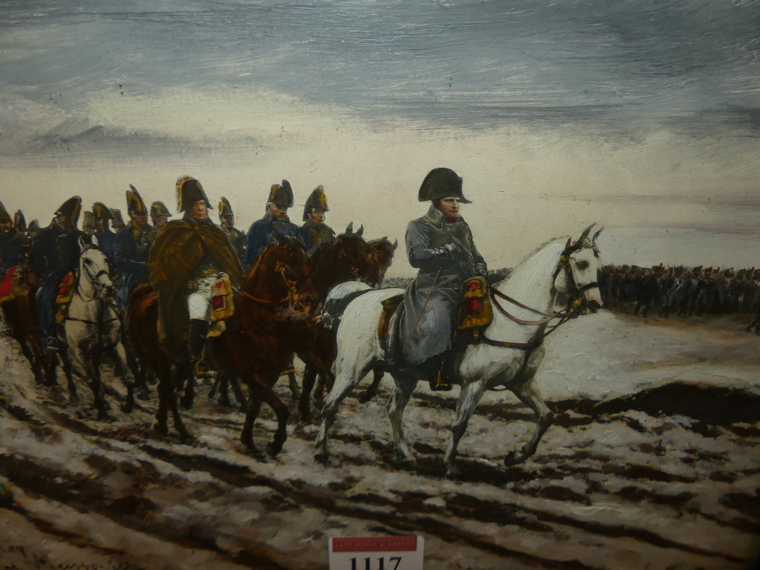 Jean-Louis-Ernest Meissonier | Napoleon's Infantry on horseback | MutualArt