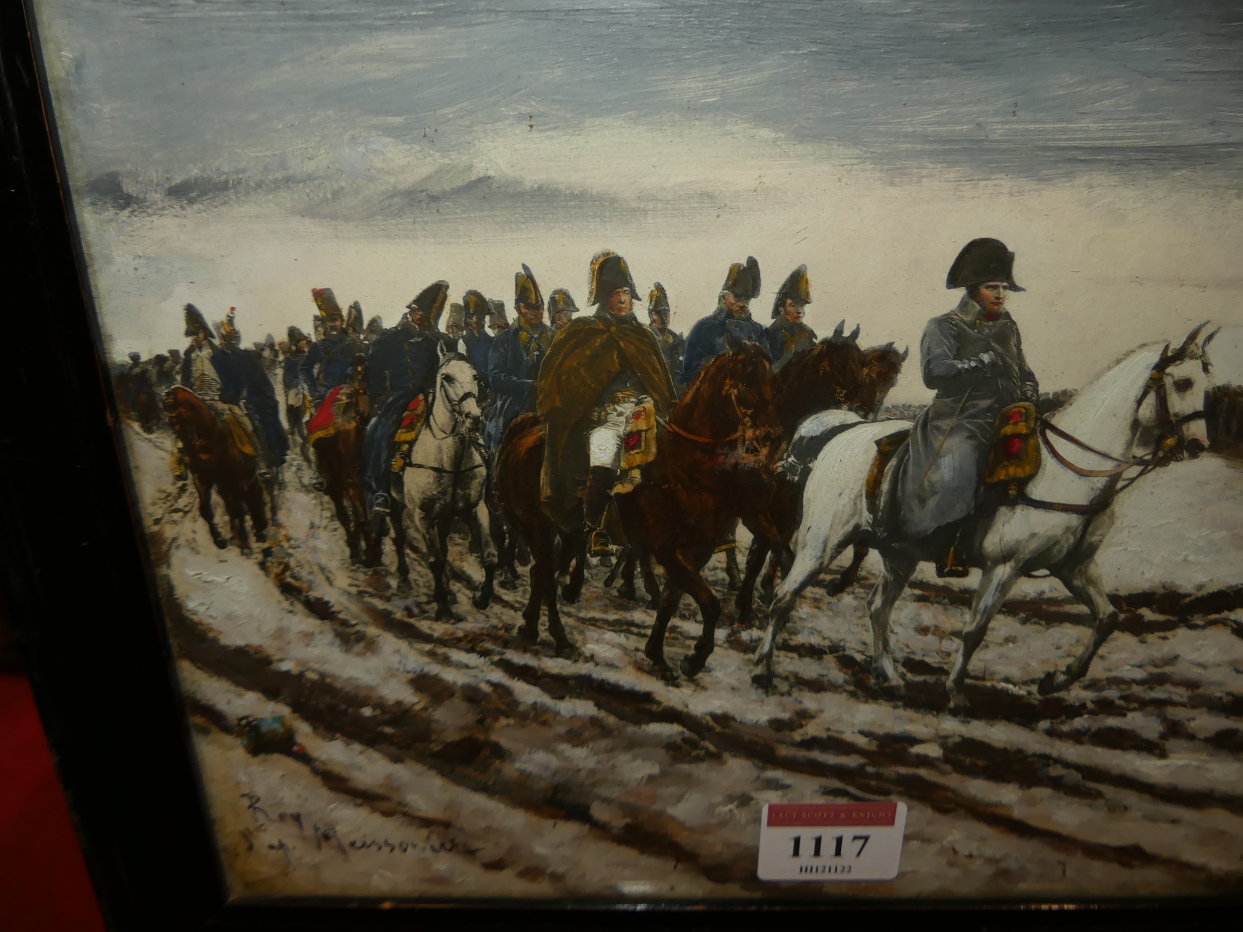 Jean-Louis-Ernest Meissonier | Napoleon's Infantry on horseback | MutualArt