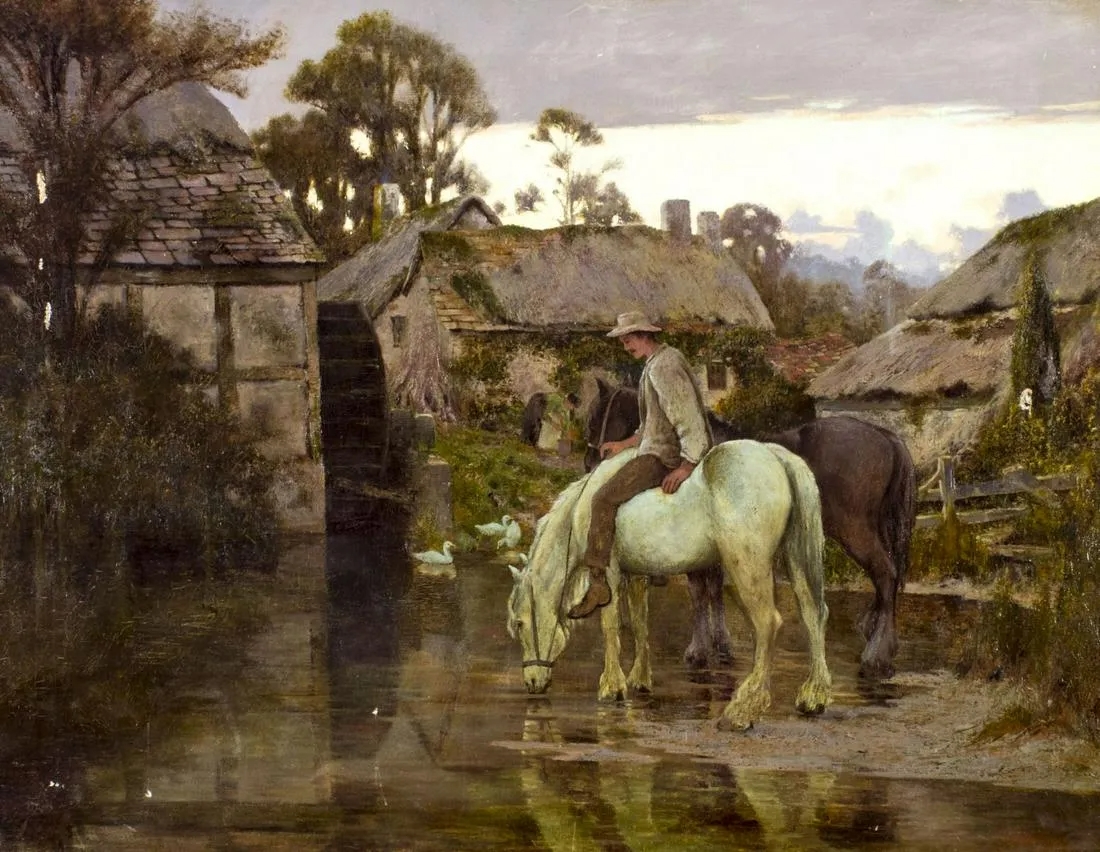 Godfrey Douglas Giles | When the Toll of Day is Over | MutualArt