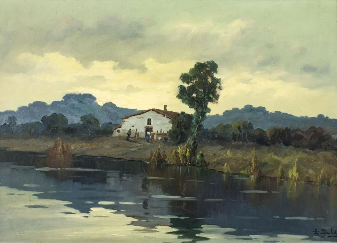 Ensel Salvi | Lake Landscape | MutualArt