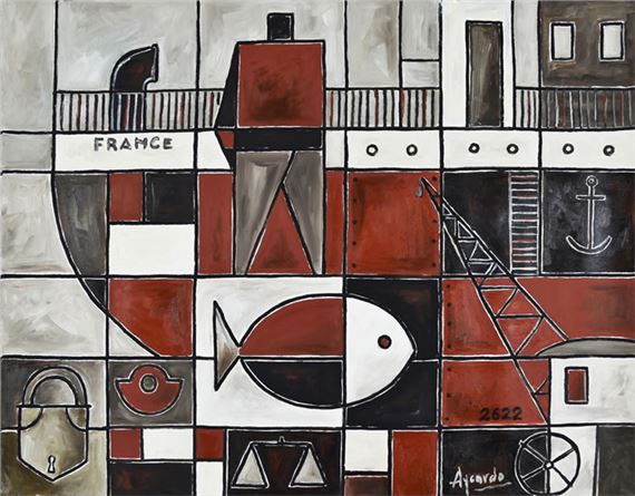 Febo Aycardo | PUERTO CONSTRUCTIVO | MutualArt
