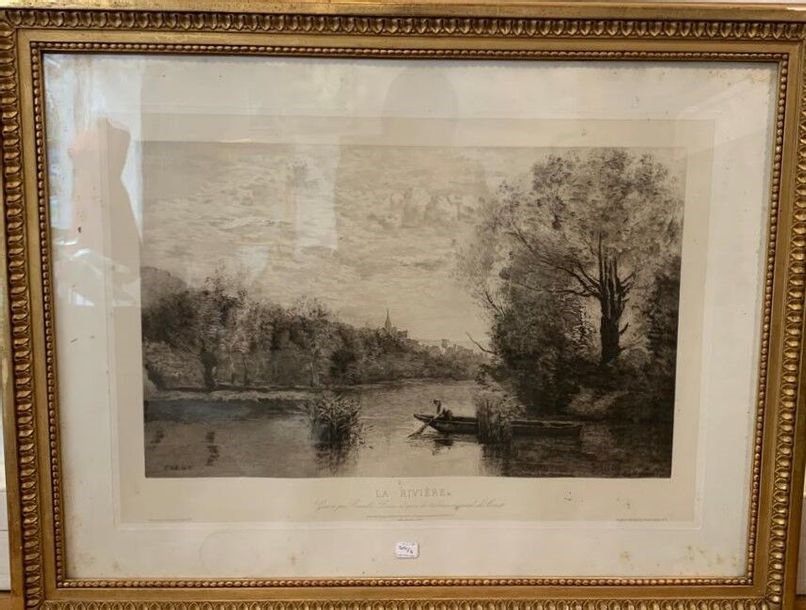 Jean Baptiste Camille Corot | The River | MutualArt