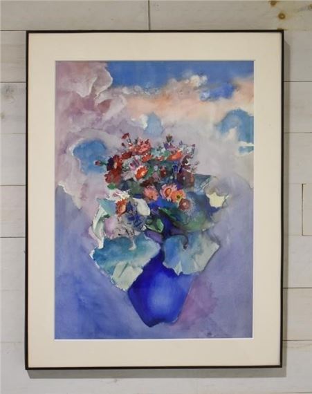 Ian Woodner | Watercolor and pastel on paper | MutualArt