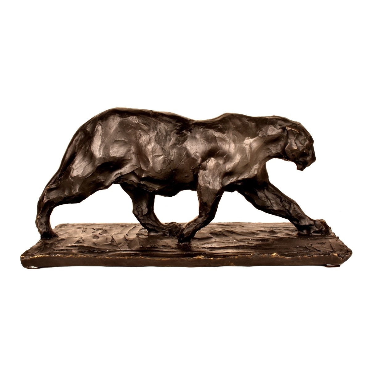 Rembrandt Bugatti | Bronze Sculpture of a Jaguar | MutualArt