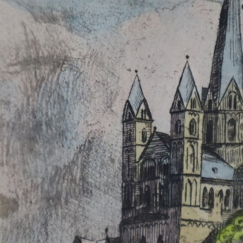 Rudolf Fuchs | Ansicht von Limburger Dom | MutualArt