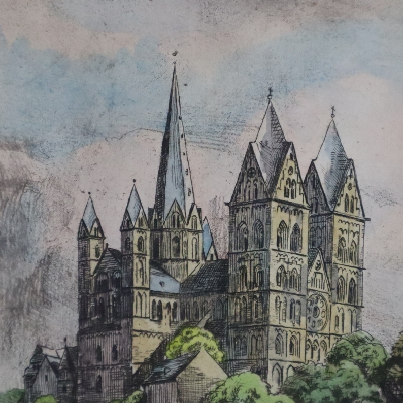 Rudolf Fuchs | Ansicht von Limburger Dom | MutualArt