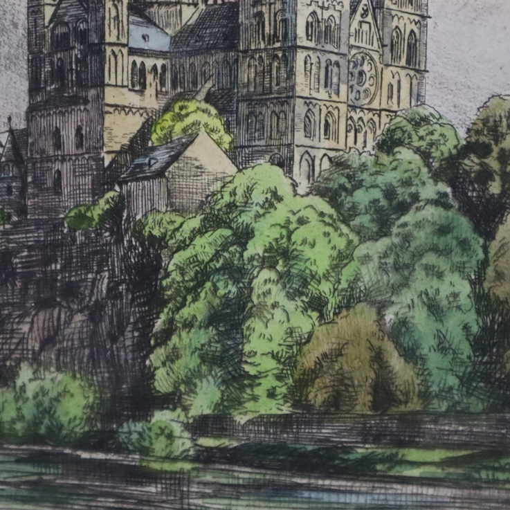 Rudolf Fuchs | Ansicht von Limburger Dom | MutualArt