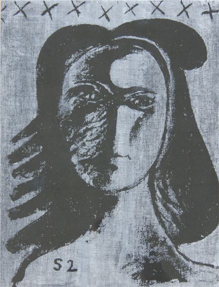 Pat Hanly | PAT HANLY - Girls Head | MutualArt