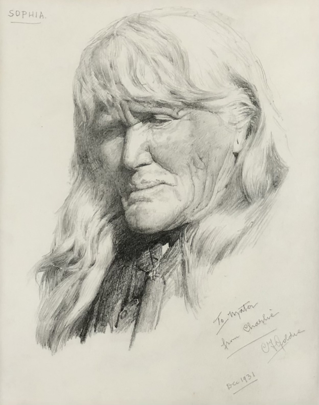 Charles Frederick Goldie | CHARLES FREDERICK GOLDIE - Sophia | MutualArt