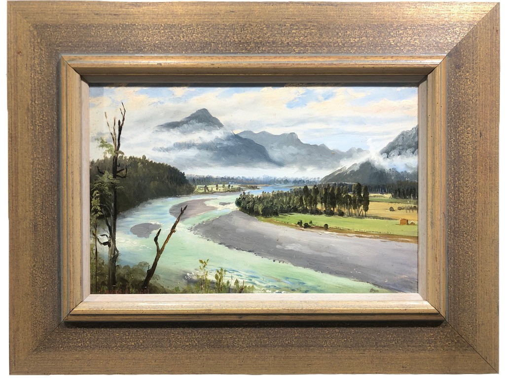 Charles Blomfield | CHARLES BLOMFIELD - Buller River, Near Hampton ...