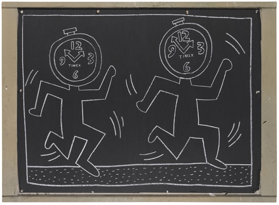 Keith Haring | Subway Drawing | MutualArt