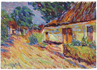 Karl Schmidt-Rottluff | Landscape with path | MutualArt