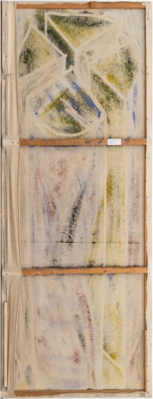 Markus Lüpertz | Tree stump dithyrambic (1960) | MutualArt