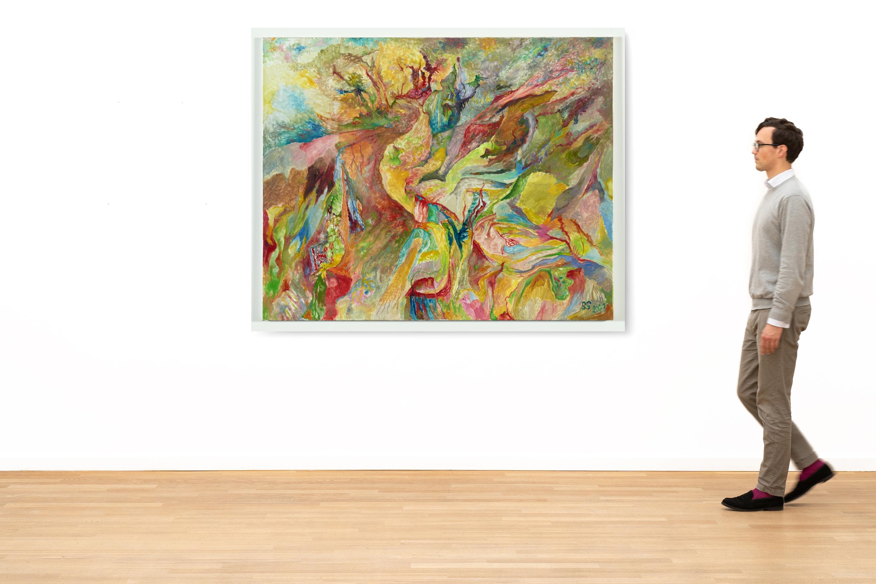 Bernard Schultze “erregte Strömungen” 2001 Mutualart