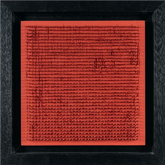 Bernard Aubertin | Tableau clous (1969) | MutualArt