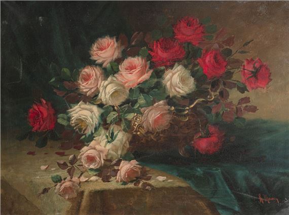 Roy M. Mason | Still life of Roses | MutualArt