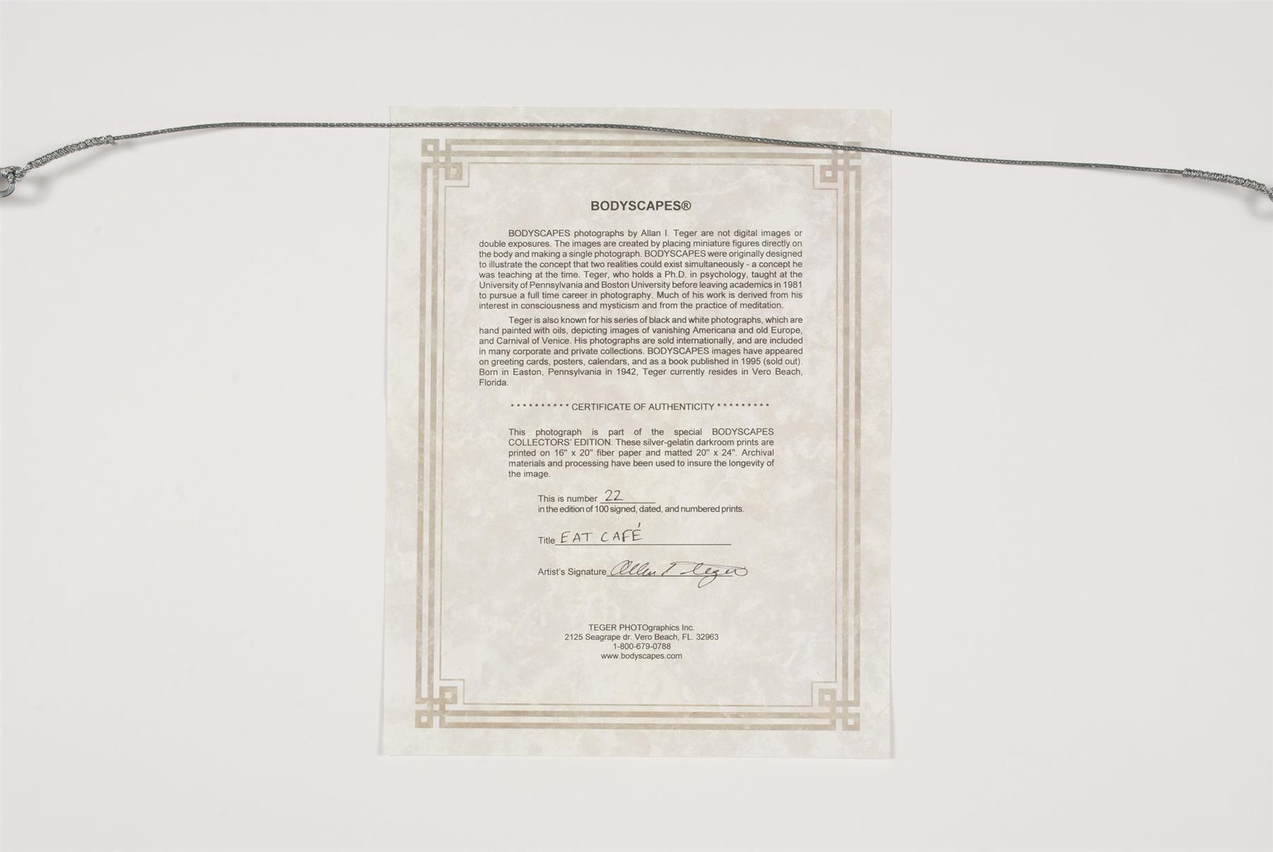 Allan I. Teger | Bodyscapes | MutualArt