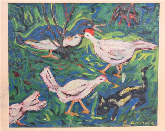 Max Rädecker | Poes, kippen en eenden / Kasteel (51) | MutualArt