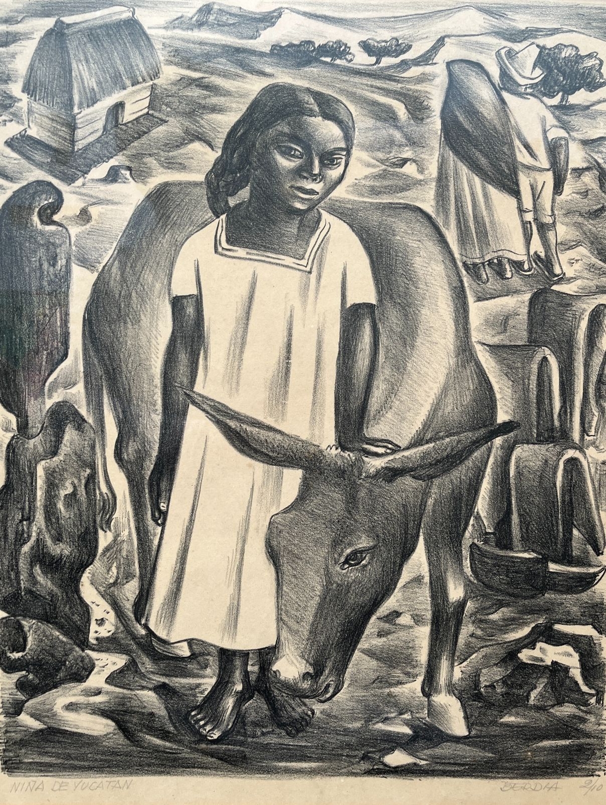 Norberto Berdía | Niña de Yucatán | MutualArt