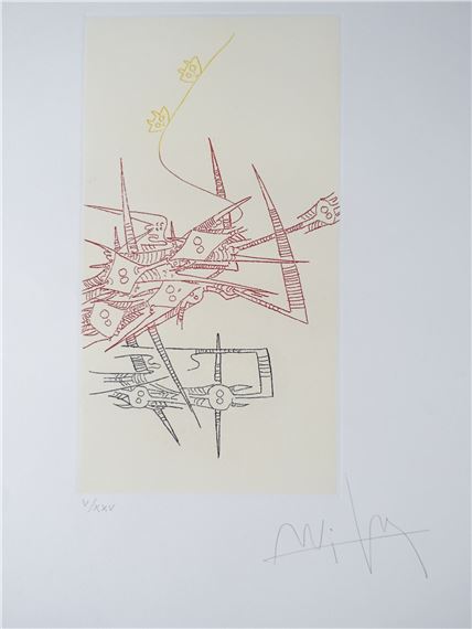 Wifredo Lam | Suite de huit eaux-fortes réalisées pour illustrer le ...