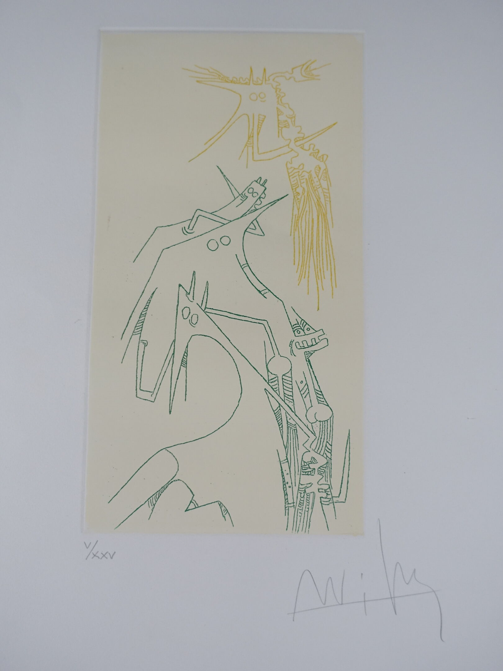 Wifredo Lam | Suite de huit eaux-fortes réalisées pour illustrer le ...