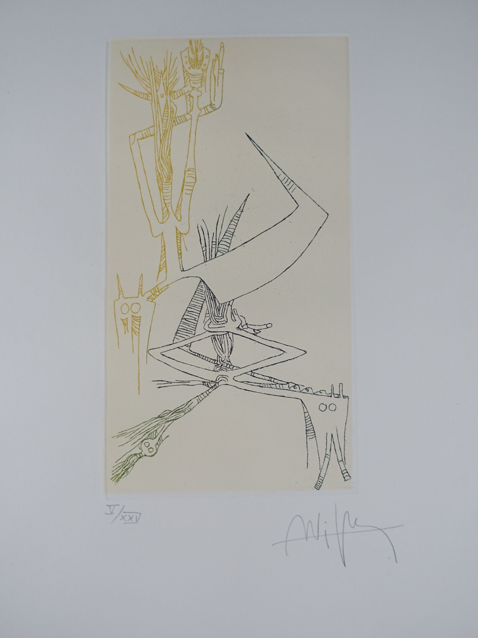 Wifredo Lam | Suite de huit eaux-fortes réalisées pour illustrer le ...