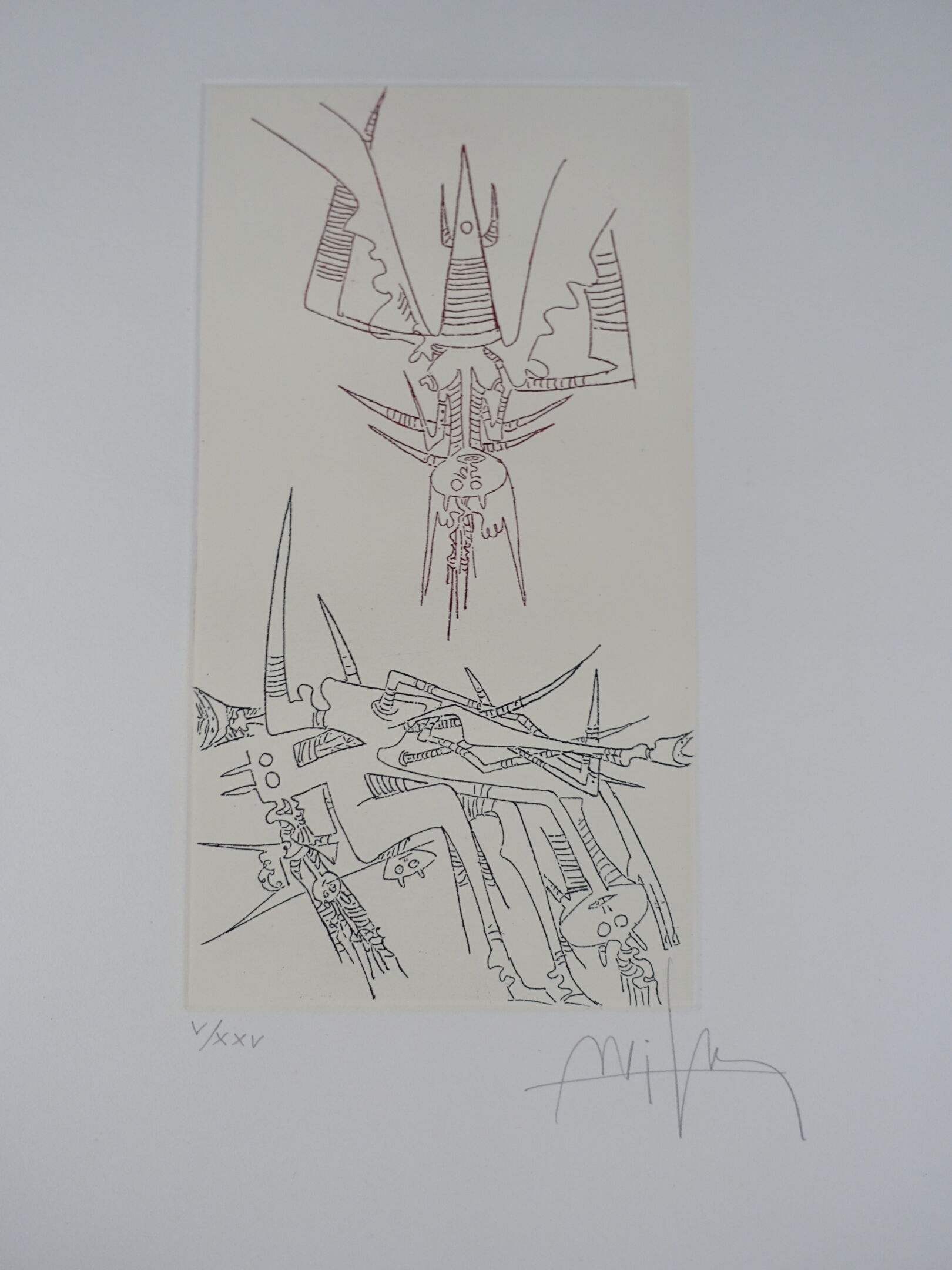 Wifredo Lam | Suite de huit eaux-fortes réalisées pour illustrer le ...