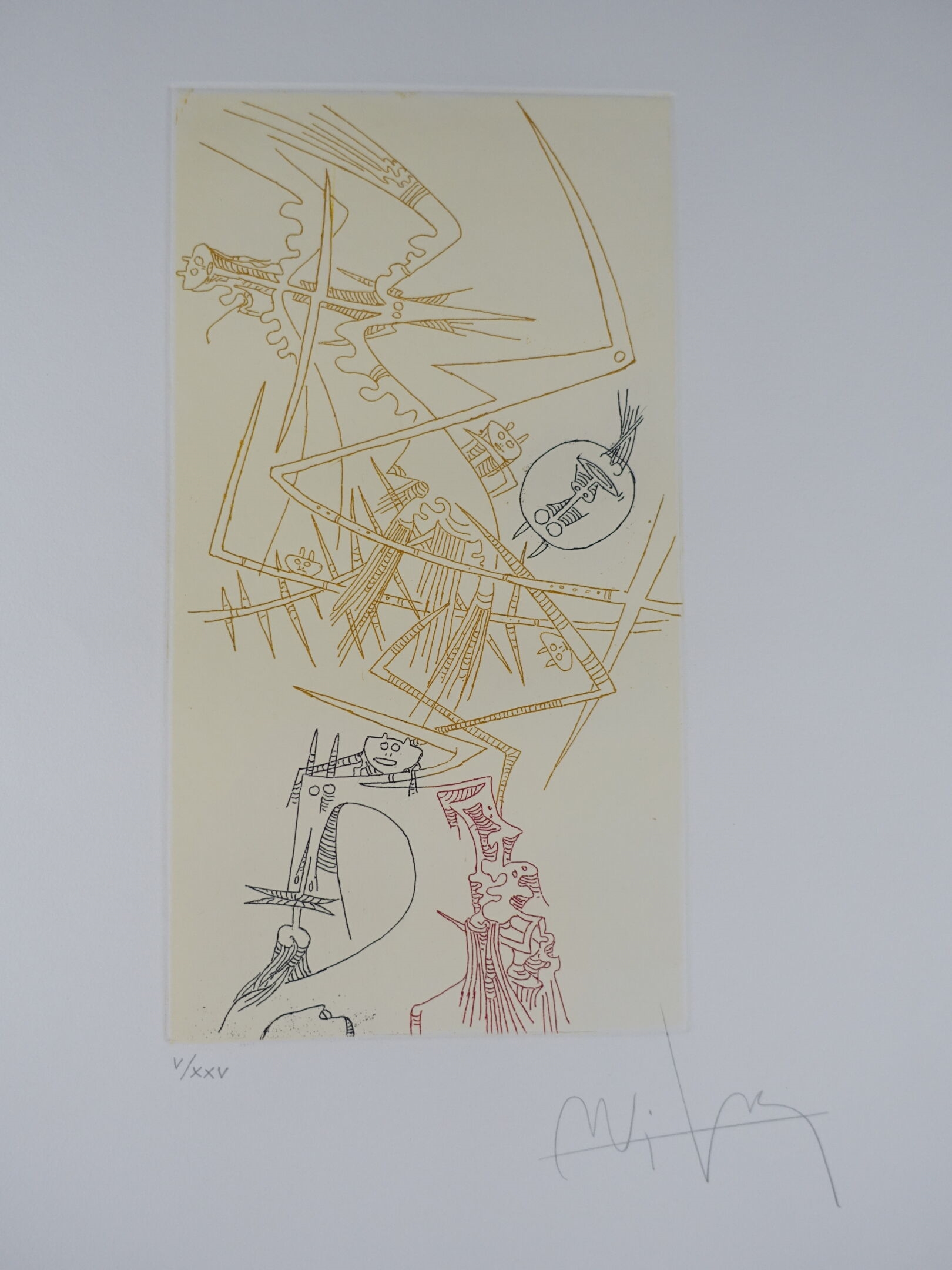 Wifredo Lam | Suite de huit eaux-fortes réalisées pour illustrer le ...