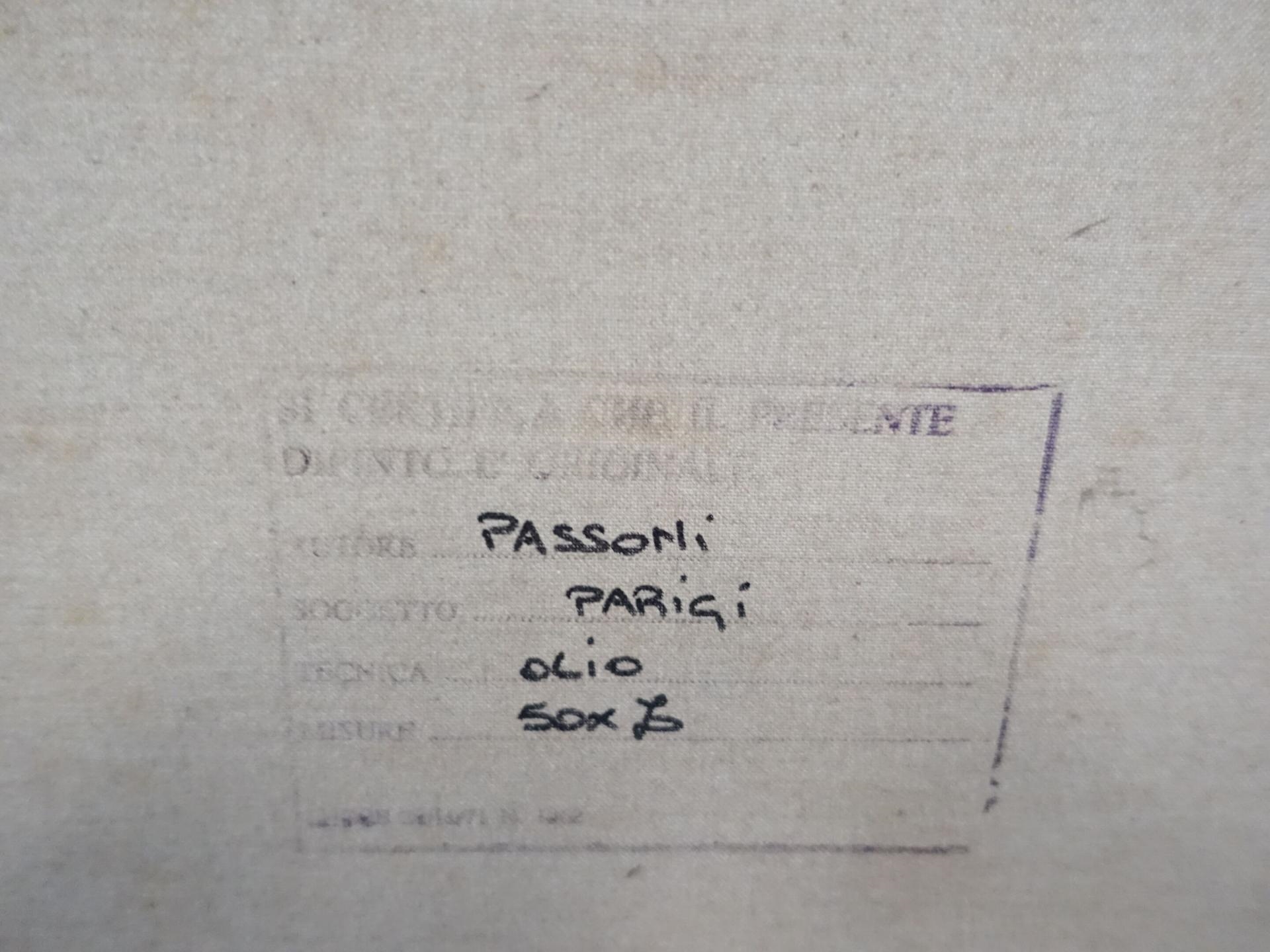 Mario Passoni | PASSONI Mario (né en 1929) : Paris | MutualArt