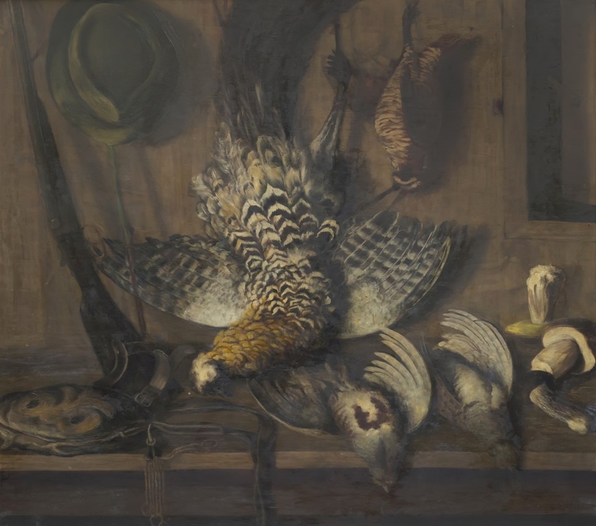 Viktor Rolín | Velké lovecké zátiší (1925) | MutualArt