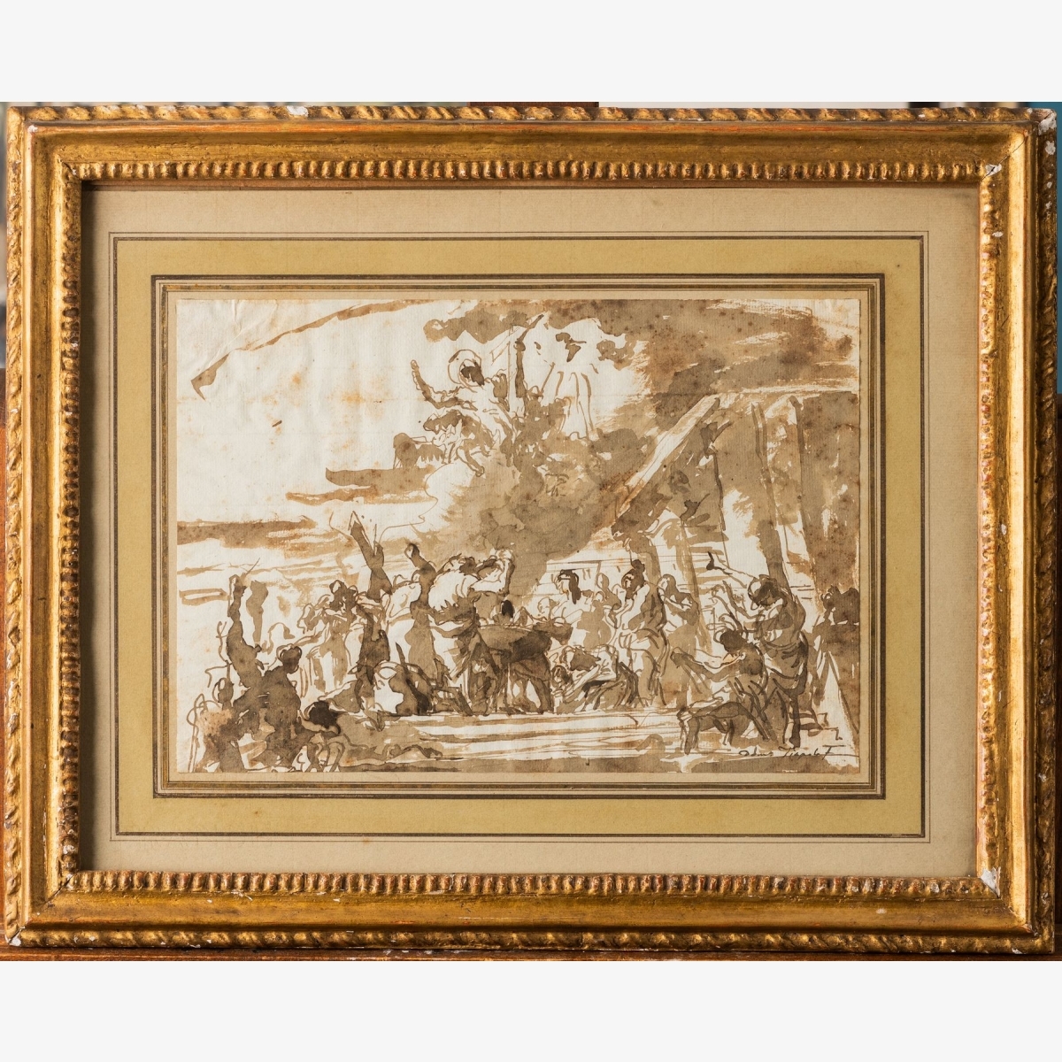 Giovanni Domenico Tiepolo | Scène religieuse | MutualArt