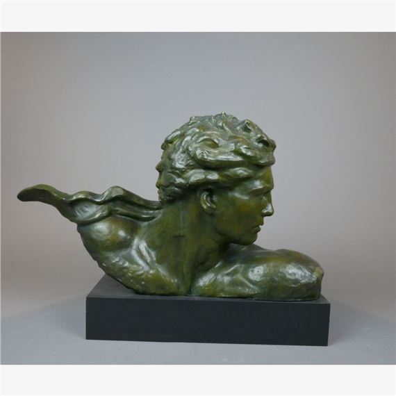 Alexander Kelety | Buste de Jean Mermoz | MutualArt