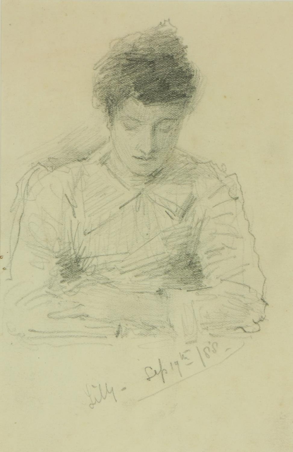 John Butler Yeats | Lily Yeats (1888) | MutualArt