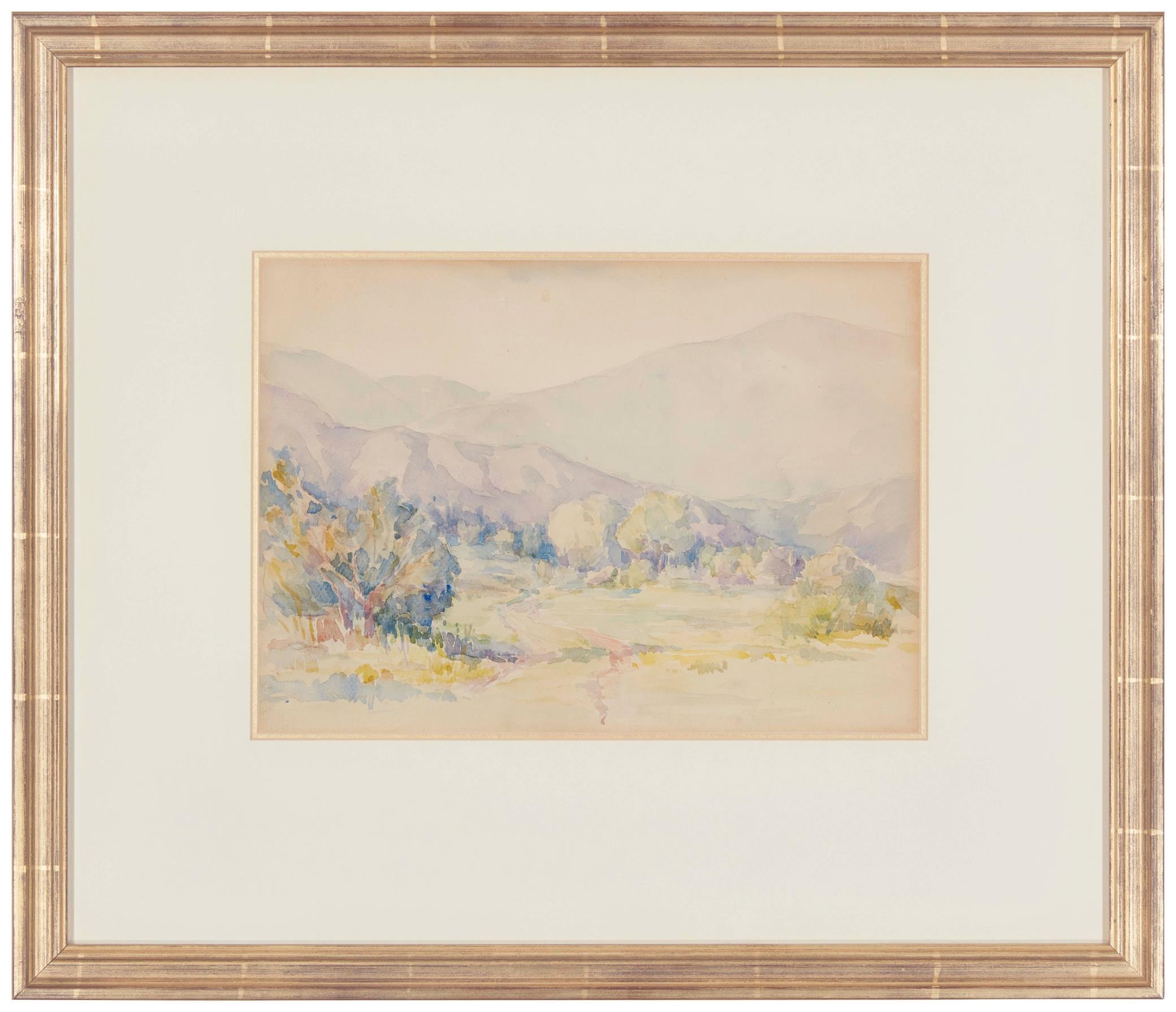 Benjamin Brown | Landscape with foothills | MutualArt
