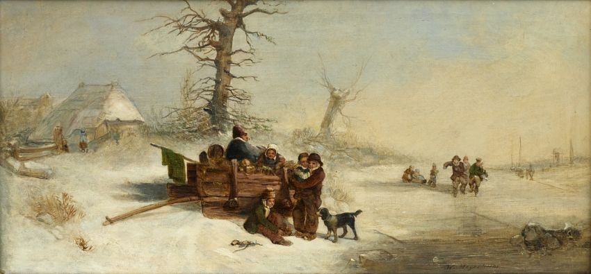 Wilhelm Alexander Meyerheim | Winterfreuden | MutualArt