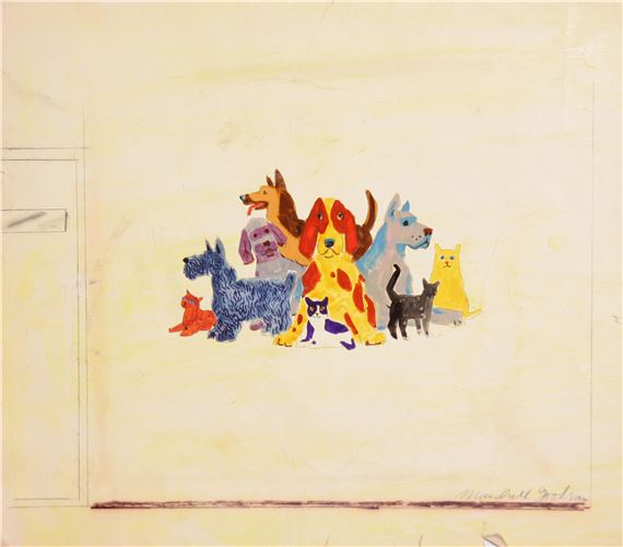 Marshall Goodman | Dogs and Cats (1916) | MutualArt