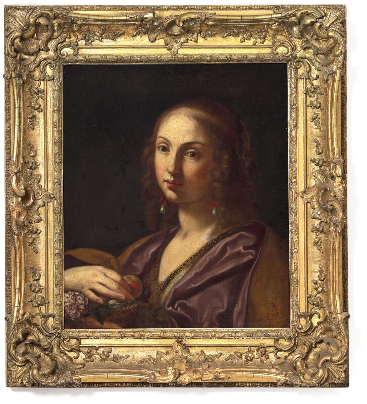 Elisabetta Sirani | Portrait of Signora Ortensia Leoni Cordini as Saint ...