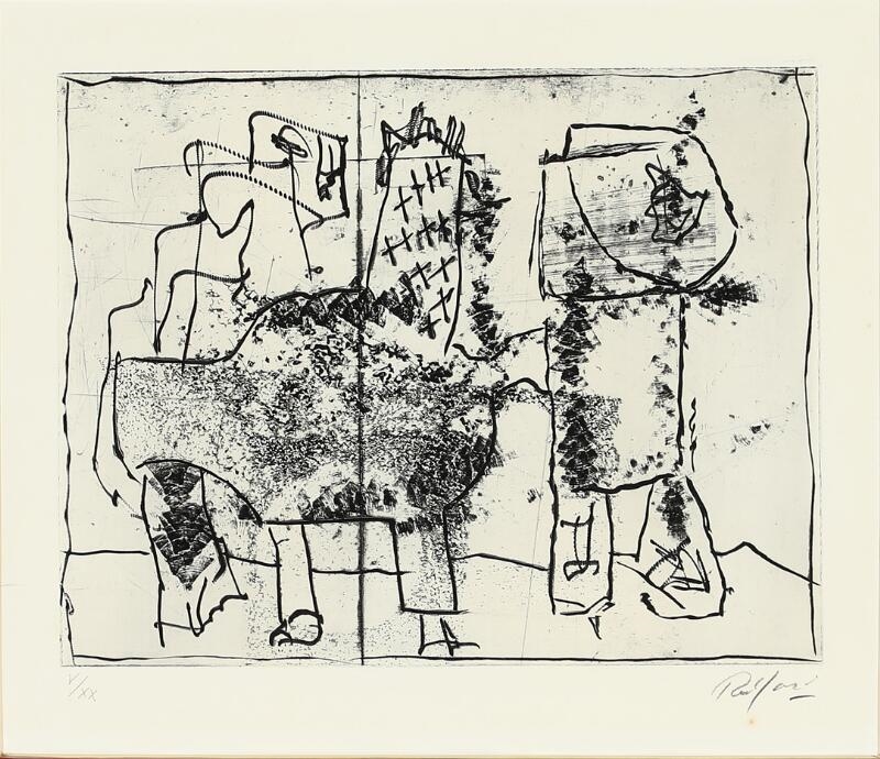 Robert Jacobsen | Three compositions | MutualArt