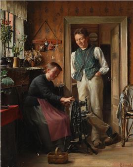 Peter Ilsted | Winter Landscape (1930) | MutualArt