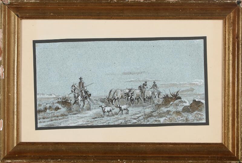 Simon Simonsen | Fra den romerske campagne (1870) | MutualArt