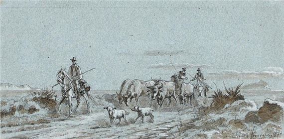 Simon Simonsen | Fra den romerske campagne (1870) | MutualArt
