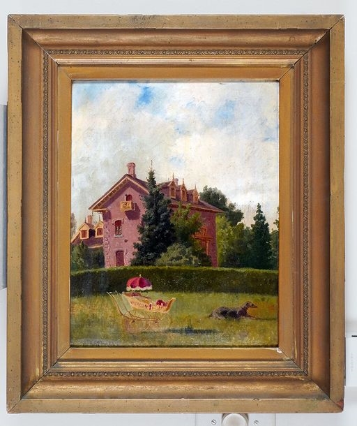 William Raphael | Stroller in the Gardens | MutualArt