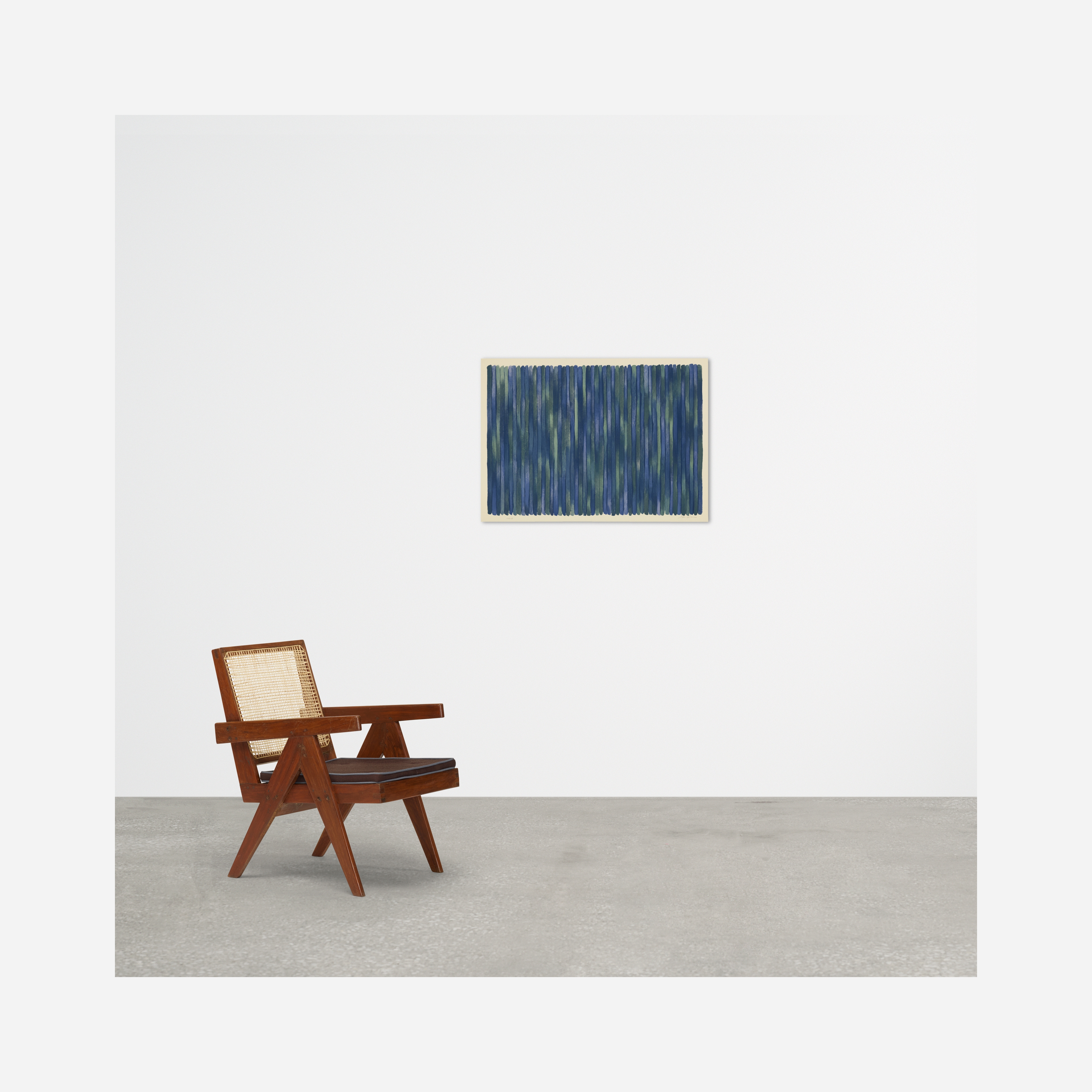 Gene Davis | Adams Rib (1981) | MutualArt
