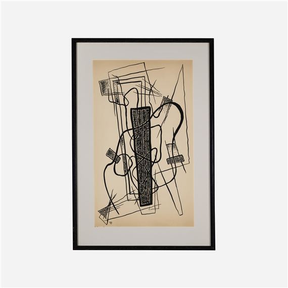 Dwinell Grant | Abstract Geometries (1952) | MutualArt