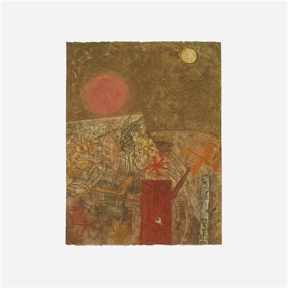 Teódulo Rómulo | Hombre con silla; Venuz de nazca (two prints) (Circa ...