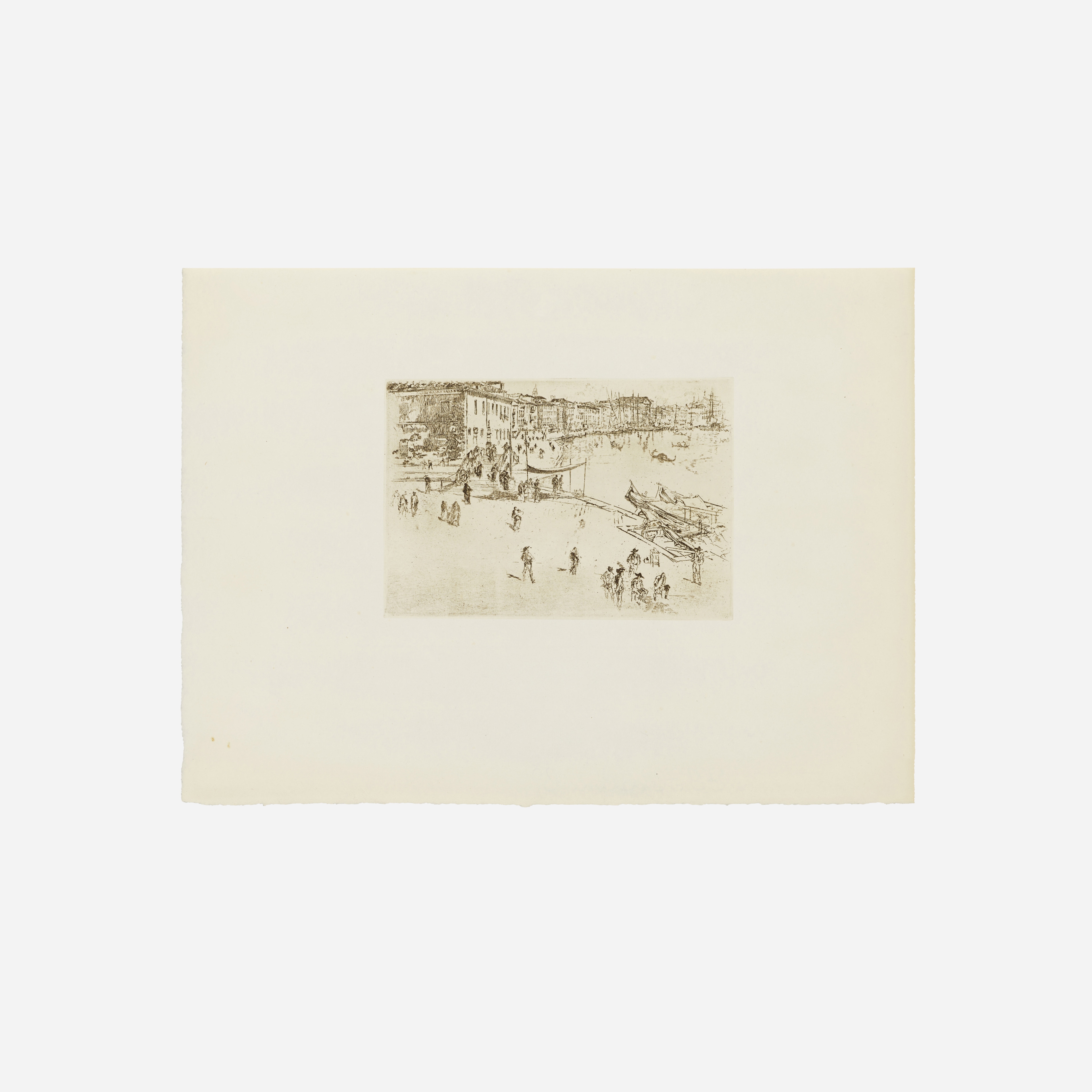 James Abbott McNeill Whistler | The Riva, No. 2 (First State, from the ...