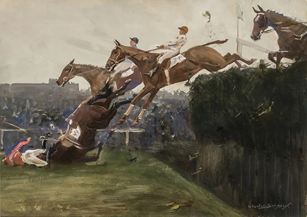 Charles Walter Simpson | THE GRAND NATIONAL | MutualArt