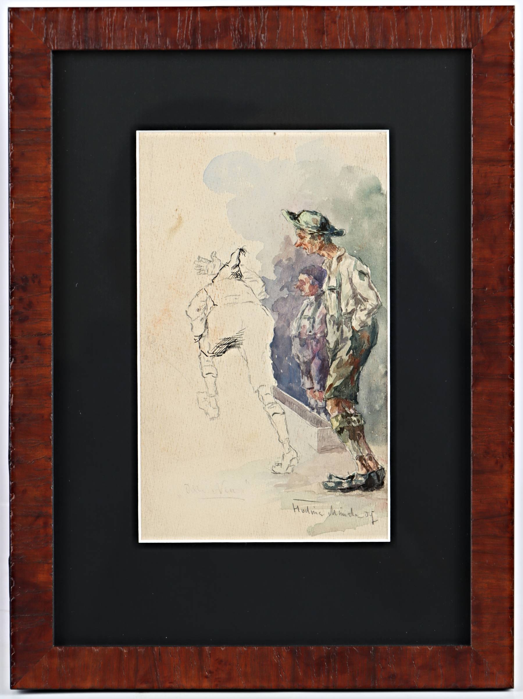 Hugo Hodiener | Studie (1907) | MutualArt