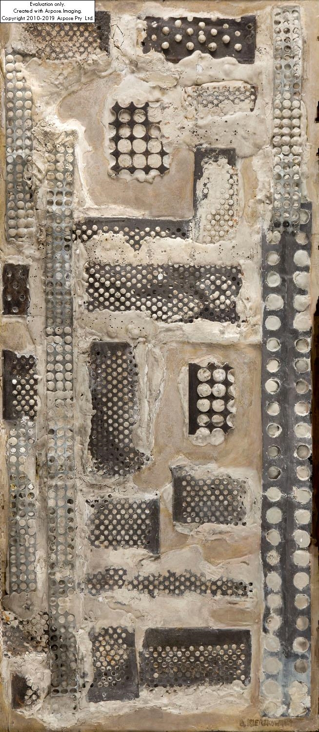 Bronisław Kierzkowski | Factural composition no. 375 (1957) | MutualArt